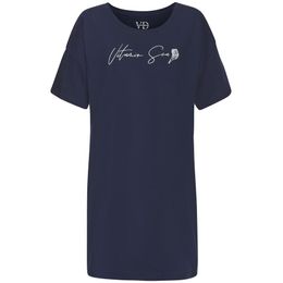 Vivance Dreams Sleepshirt in dunkelblau | Gr.: 36-38