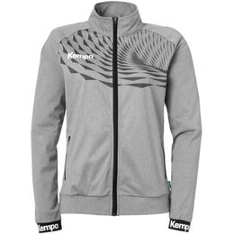 Kempa Trainingsjacke "Wave 26 Poly Jacket Women" in Grau | Gr.: L