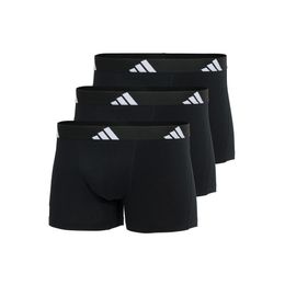 Adidas Boxershort 3er Pack in Schwarz | Gr.: M