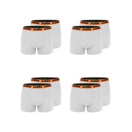 FREEGUN Boxershorts 8er Pack Boxer Man Cotton in Light Grey2 | Gr.: S