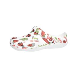 Sanita Comfortwear Clog "Globule Print" in Rot | Gr.: 37