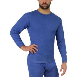 Normani Herren Thermo-Unterhemd in Blau | Gr.: M