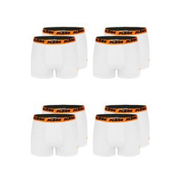 FREEGUN Boxershorts 8er Pack Boxer Man Cotton in White2 | Gr.: M