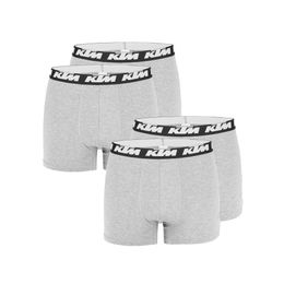 FREEGUN Boxershorts 4er Pack Boxer Man Cotton in Light grey 3400 | Gr.: S
