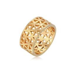 Elli Ring 925 Sterling Silber Ornament in Gold | Gr.: 54