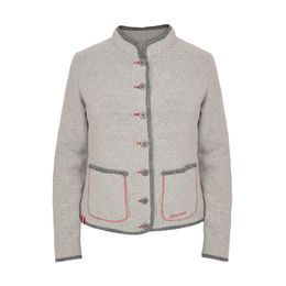 Almgwand Strickjacke STANSKOGEL in grau | Gr.: 40