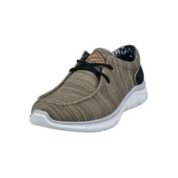 Bugatti Sneaker in Beige/Schwarz | Gr.: 42