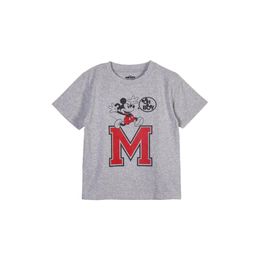 Disney Mickey Mouse T-Shirt Sommer kurzarm in Grau | Gr.: 116
