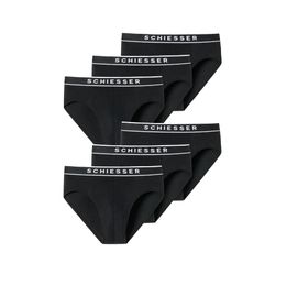 Schiesser Rioslip 95/5 Organic Cotton in Schwarz | Gr.: L