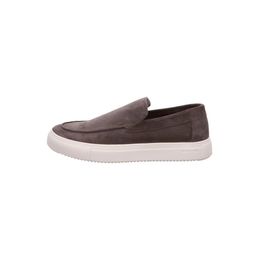 Blackstone Sportliche Slipper in Grau | Gr.: 45