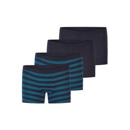 Schiesser Retro Short / Pant Teens Boys 95/5 Organic Cotton in Blau | Gr.: 176