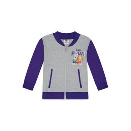 ONOMATO! &Uuml;bergangsjacke Collegejacke Paw Patrol Skye und Everest in Grau | Gr.: 98/104
