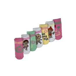 ONOMATO! 7er-Set: Socken CoComelon Str&uuml;mpfe in Mehrfarbig | Gr.: 27-30