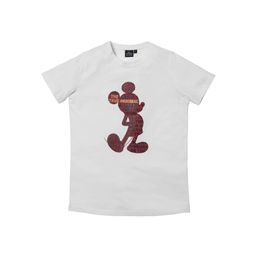 ONOMATO! T-Shirt kurzarm Mickey Mouse in Wei&szlig; | Gr.: M