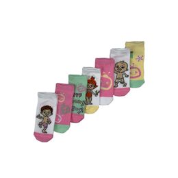 ONOMATO! 7er-Set: Socken Str&uuml;mpfe in Mehrfarbig | Gr.: 19-22