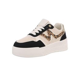 Ital-Design Freizeitschuh in Beige und Schwarz | Gr.: 39