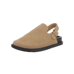 Ital-Design Sandale & Sandalette in Hellbraun | Gr.: 40