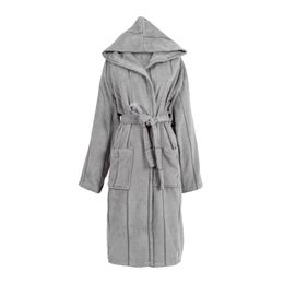 just2little Bademantel Elegant in Grau | Gr.: S