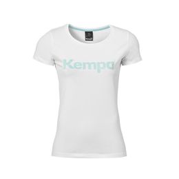 Kempa Shirt GRAPHIC T-SHIRT GIRLS in wei&szlig; | Gr.: 152