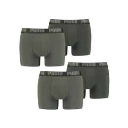 Boxershorts Puma BASIC BOXER 4P in 038 - Green Melange | Gr.: XL