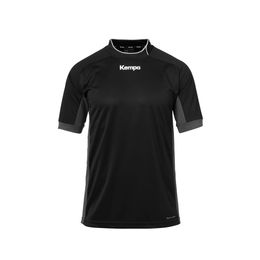 Kempa Shirt PRIME TRIKOT in schwarz/anthra | Gr.: S