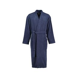 Caw&ouml; Home Caw&ouml; Home Badem&auml;ntel Herren Kimono Uni 828 blau - 17 in blau - 17 | Gr.: S