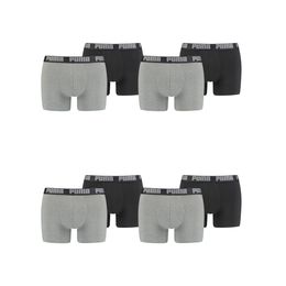 Boxershorts Puma BASIC BOXER 2P in 691 - dark grey melange / black | Gr.: M