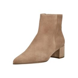 H&ouml;gl H&ouml;gl Leder-Stiefeletten "Beatrice" in Beige | Gr.: 37