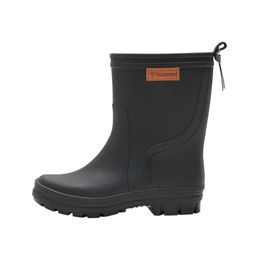 Hummel Schn&uuml;rsenkel Stiefel Thermo Boot Lebensstil Kinder in BLACK | Gr.: 27