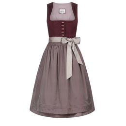 Nübler Nübler Midi Dirndl Gitte in Pflaume | Gr.: 48