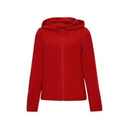 NALLY Damen Fleecejacke in Rot | Gr.: XXL