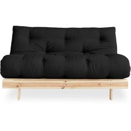 Karup Design Daybett »Daybett Roots Schlafsofa – Gästebett & Sofa aus FSC -Kiefer« Inkl. Futonmatratze, in mehreren Größen & Farben erhältlich Dark...