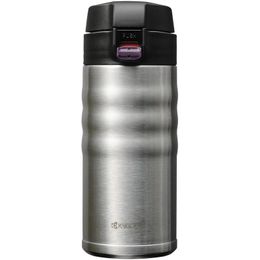 Kyocera Isolierflasche &raquo;Flip Top&laquo; Fassungsverm&ouml;gen 350 ml, H&ouml;he 16,5 cm silber Edelstahl