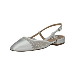Steve Madden Slingpumps »Ballerinas Textil« Ivory 42 42 Verschluss: Schließe