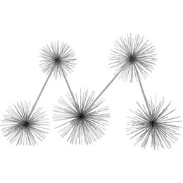 Kayoom Wanddekoobjekt »Wanddeko Domizil 325« sorgfältige Handarbeit, Unikat, kunstvoll Schwarz