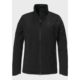 Schöffel SCHÖFFEL Outdoorjacke »Hiking Softshell Jk Style Fracon WMS« ohne Kapuze 9990 - schwarz 38 38 Wasser- & windabweisende Venturi Softshell Bekleidung