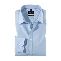 OLYMP Businesshemd &raquo;No. Six super slim&laquo; hellblau 46 - N-Gr N-Gr 46 Ideal f&uuml;rs B&uuml;ro: Langarm Businesshemd mit klassischem Kentkragen