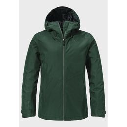 Sch&ouml;ffel SCH&Ouml;FFEL Outdoorjacke &raquo;Hiking Ins Jacket Style Wildkar WMS&laquo; mit Kapuze 6965 - gr&uuml;n 46 46 Wasserdicht & atmungsaktiv dank 2-Lagen VENTURI Membrane