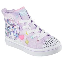 Skechers Sneaker »TWI-LITES 2.0« Blinkschuh mit Einhorn und Glitzer, Größenschablone zum Download lavendel-multi 33 33 Coole High Top Skecher mit...
