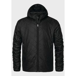 Schöffel SCHÖFFEL Funktionsjacke »Hiking Ins Jacket Style Cascata MNS« mit Kapuze 9990 - schwarz 52 52 Komprimierbar und wärmend dank PrimaLoft Black...