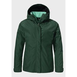 Sch&ouml;ffel Sch&ouml;ffel Damen Doppeljacke &raquo;Hiking 3in1 Jacket Style Okere WMS&laquo; mit Kapuze gr&uuml;n 44