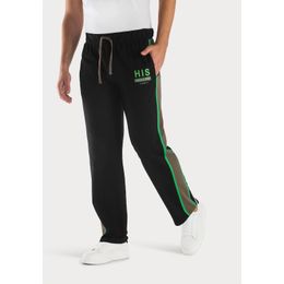 H.I.S. H.I.S Sweathose Jogginghose aus weicher Sweatware schwarz 44-46 (S) - N-Gr N-Gr 44-46 (S) Relaxhose in bequemer Weite