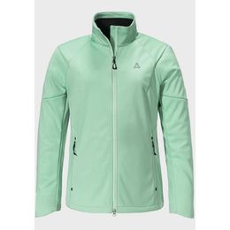 Schöffel SCHÖFFEL Outdoorjacke »Hiking Softshell Jk Style Fracon WMS« ohne Kapuze 6305 - grün 44 44 Wasser- & windabweisende Venturi Softshell Bekleidung