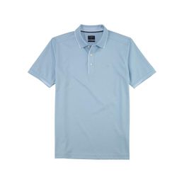 OLYMP Poloshirt »Wirk Casual - Polo« bleu M M Kurzarm für angenehmen Tragekomfort