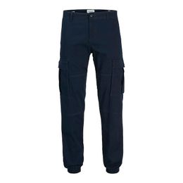 Jack & Jones JACK & JONES JUNIOR Cargohose &raquo;JPSTKANE JJJONNIE CUFFED CARGO JNR&laquo; Sky Captain 134 - N-Gr N-Gr 134 Praktische Cargohose von Jack & Jones Junior