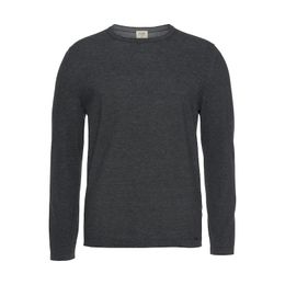 OLYMP Rundhalspullover »Strick Casual« Crew Neck anthrazit XXL (52) XXL (52) Pullover von OLYMP