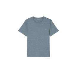 Marc O'Polo Marc O'polo Damen Marc O'Polo T-Shirt &raquo;Mix & Match Cotton&laquo; Rundhalsausschnitt, Kurzarm, Regular Fit blau L