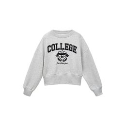 Mango Kids Sweatshirt 'CAMBRI' girl Grey size 10