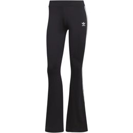 adidas originals Leggings 'Flared' Damen Gr&ouml;&szlig;e XL/XXL schwarz / wei&szlig;