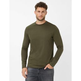 Brax Herren Shirt Style TIMON olive Gr&uuml;n Oliv, gr&uuml;n - oliv, Gr. L